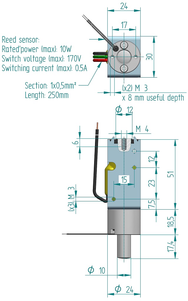ERB35-05/NDBCP | Verrous de Sécurité Électromagnétiques
