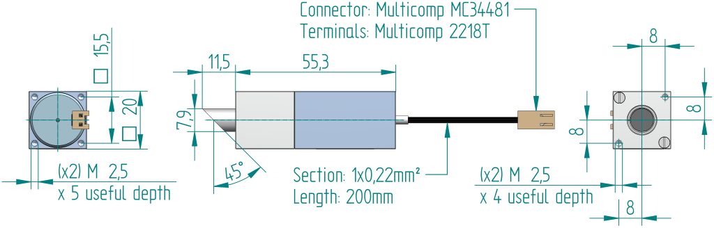 CU20/CP | NAFSA Verrous de sécurité électromagnétiques